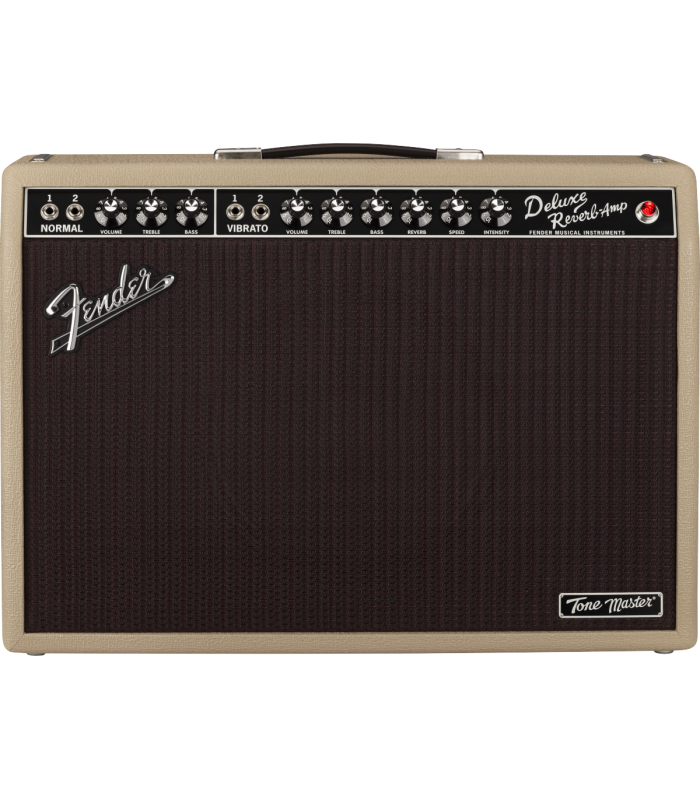 Fender - Tonemaster Deluxe Reverb Blonde Combos Transistor ...