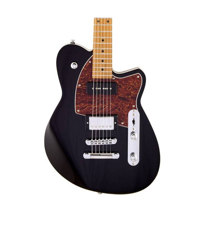 Reverend Double Agent Og Midnight Black Guitare Electrique ...