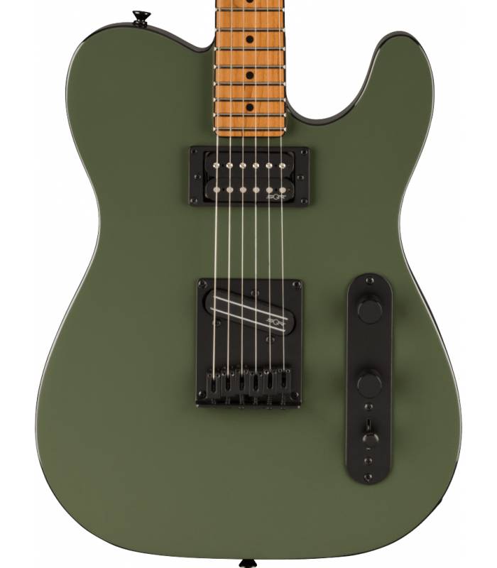 Squier - Fsr Contemporary Telecaster Rh Roasted Maple Fingerboard Olive ...