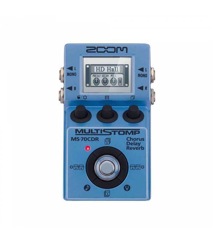 Zoom - Ms-70cdr - Pedale Multi-effets Compacte "chorus, Delai ...