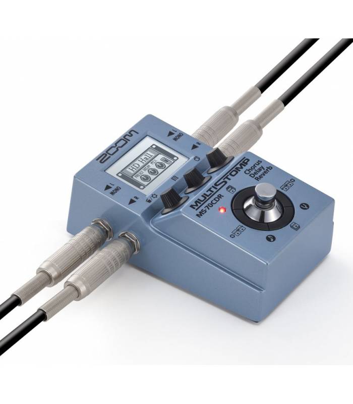 Zoom - Ms-70cdr - Pedale Multi-effets Compacte "chorus, Delai ...