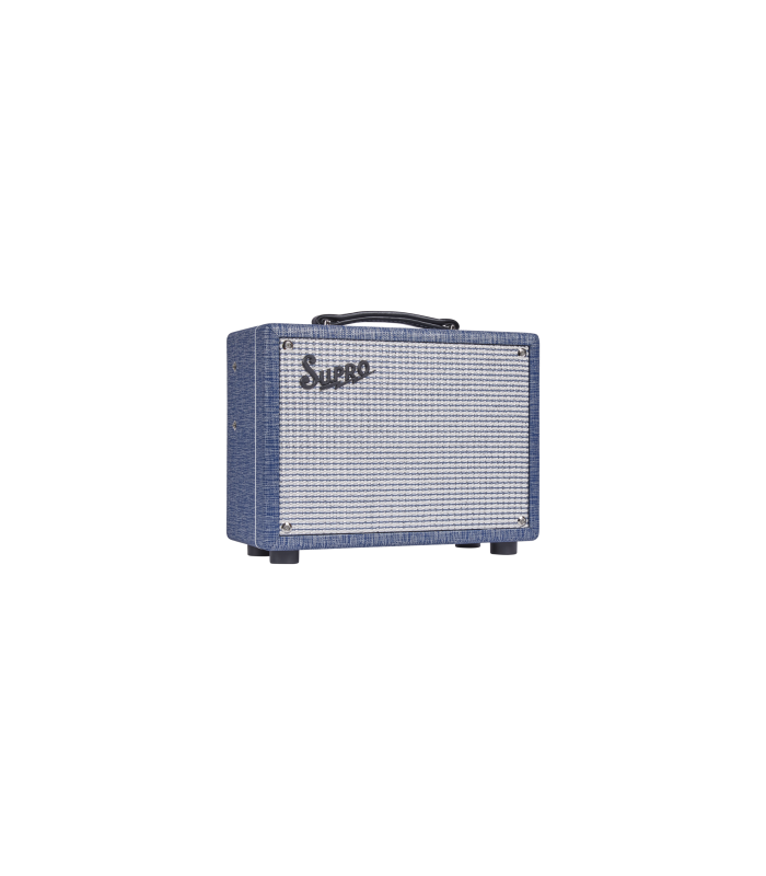Supro - 64 Reverb Blue Rhino Combos à Lampes - Hurricanemusic.fr