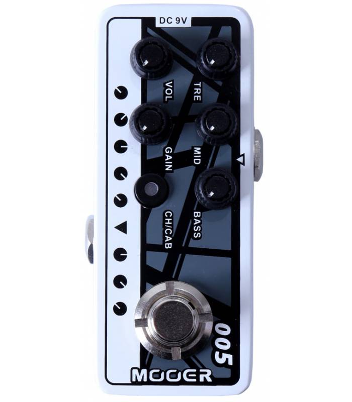 Mooer - Micro Preamp 005 Fifty Fifty 3 Tête Amplis - Hurricanemusic.fr